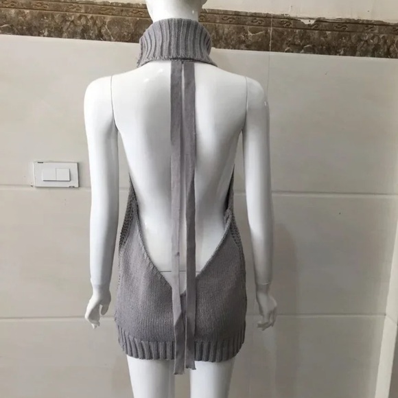 Dresses | Sexy Open Back Knitted Dress | Poshmark